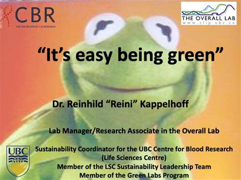 Green Labs Ubc Lsi Cbr The Overall Lab