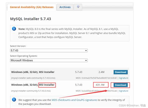 mysql 3 环境搭建 mysql 5 7版本的安装、配置 mysql installer community 5 7 43 0 csdn博客