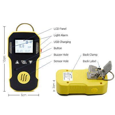 Portable Chlorine CL2 Gas Leakage Detector CL2 Gas Alarm Leak Monitor 0 To 20ppm EBay Gas