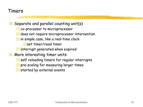 Introduction To Microcontrollers Ct8ppt