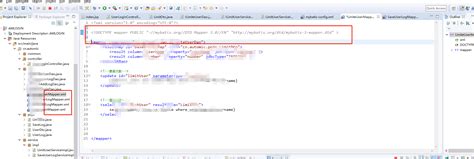 caused by org xml sax saxparseexception linenumber 2 columnnumber 51 文档根元素 mapper 必须匹配