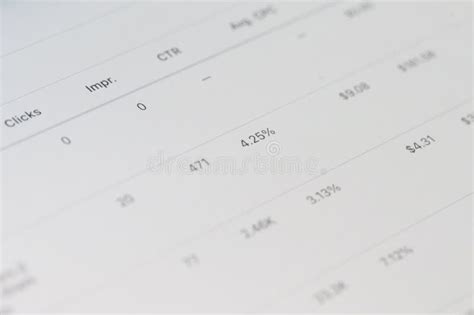 Statistics Data Of Google Ads Editorial Photography Image Of Interface Phone 268200632