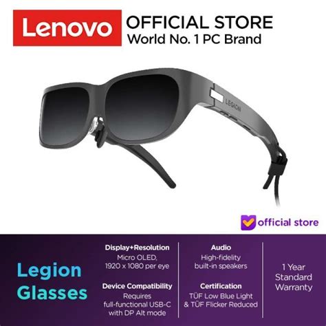 Jual Lenovo Legion Glasses Micro Oled 60hz Original Di Seller Lenovo Legion Id Official Store