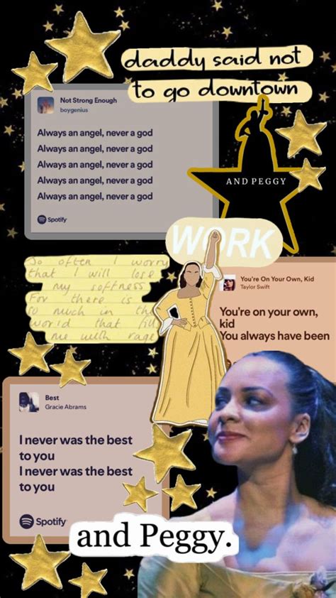 Peggy Schuyler Wallpaper In 2025 Hamilton Wallpaper And Peggy