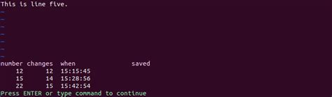How To Undo And Redo Changes In Vim Vi