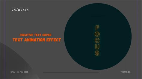 Css Creative Text Hover Text Animation Effect Css Youtube