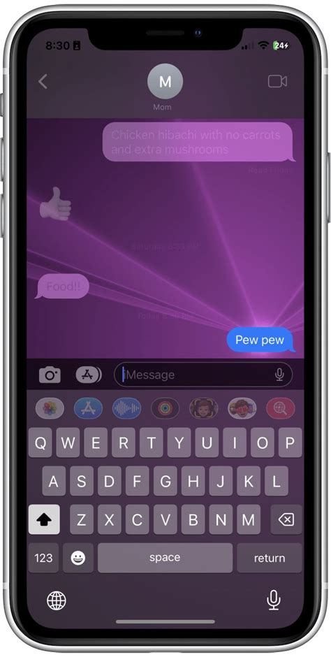 How To Send Messages With Effects On Iphone Cool Messages Iphone