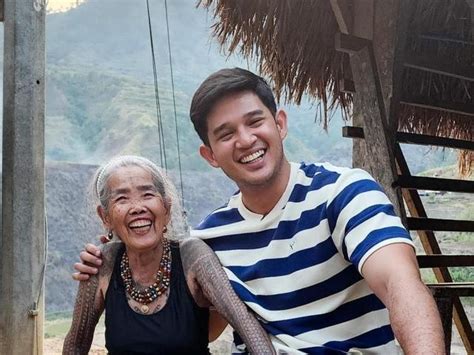 Anjo Pertierra Gets Inked By Apo Whang Od Gma Entertainment