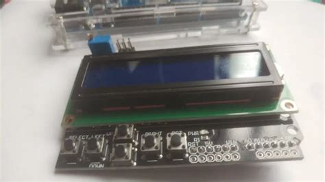 getting started with lcd shield arduino and connect the ds3231