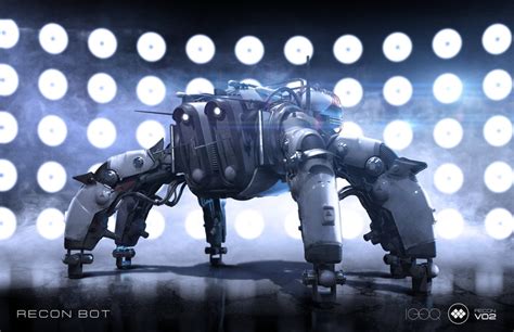Shadow Igor Sobolevsky Recon Bot V02 1080P Robot HD Wallpaper