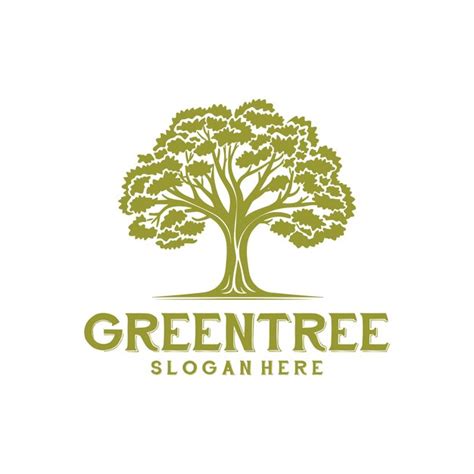 The Tree Foundation And Non Profit Logo Vector Illustration Premium