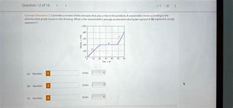 solved velocity time graph shown in the drawing what is the vehicle s
