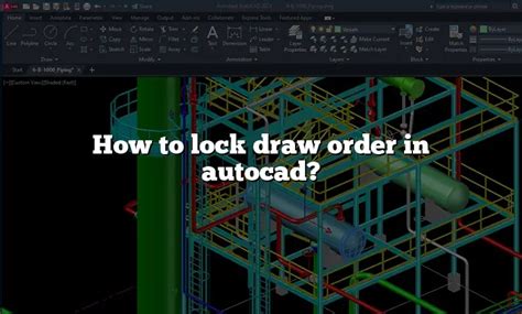 How To Lock Draw Order In Autocad Caddikt