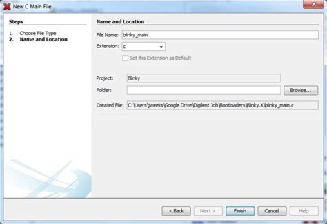 Starting A Project In MPLAB X For ChipKIT Products