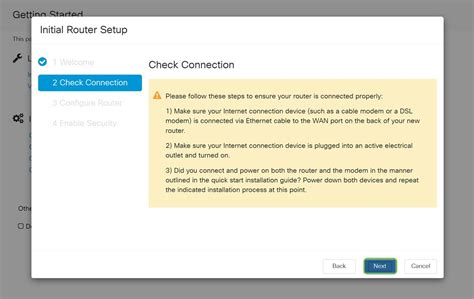 Configuring Initial Setup Wizards On Rv160x And Rv260x Series Routers