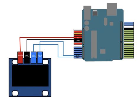 096 Zoll Oled Ssd1306 Display I2c 128 X 64 Pixel Az Deutsch