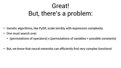 symbolic distillation of neural networks speaker deck