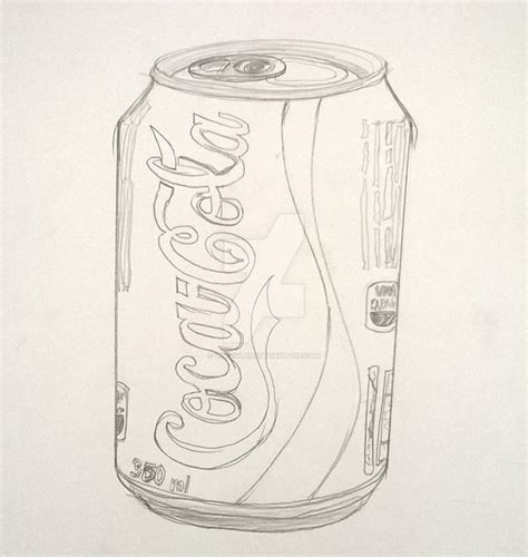 Drawing Of A Coca Cola Can Surrealist Drawing Techniques