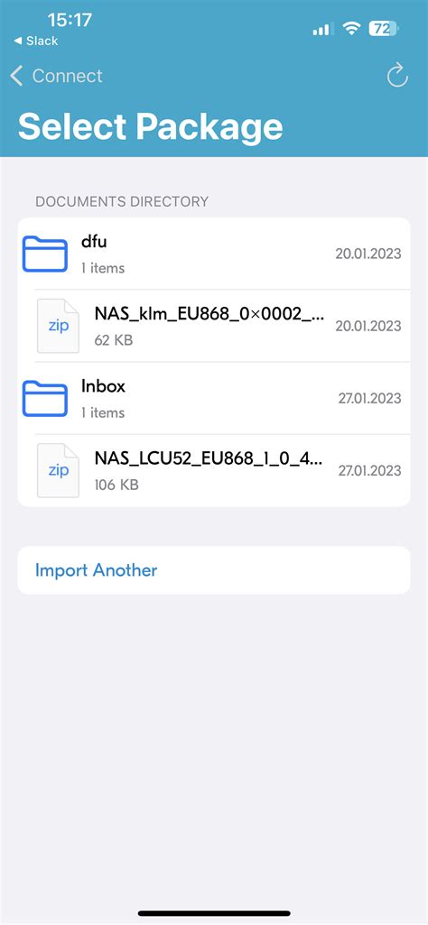 DFU Guide NAS Documentation