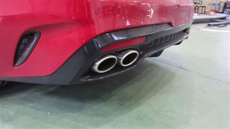 스팅어 20 커스텀 듀얼 가변배기튜닝 Youtube