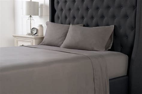 Masterguard® Ultra Advanced 4 Piece Queen Sheet Set Grey The Brick