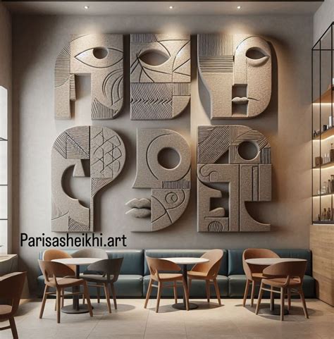 طراحی وال آرت کافی شاپ Parisasheikhi Art این طرح در رنگ های مختلف قابل سفارش هستش Nel 2025