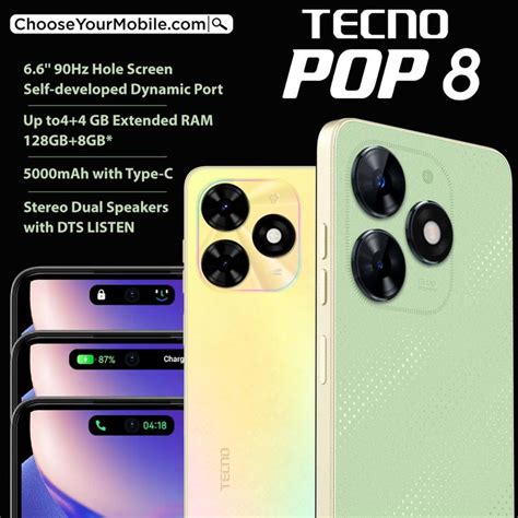 Tecno Pop Smartphone Smartphone Price Pop