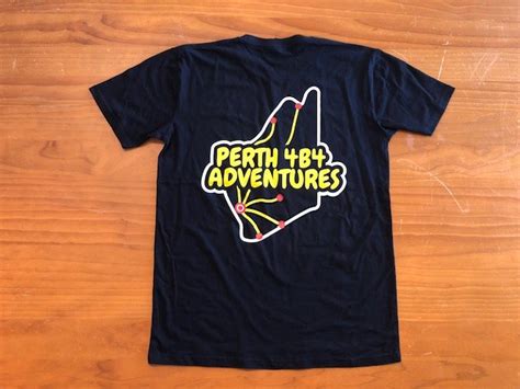 T Shirt Wa Map — Perth 4b4 Adventures