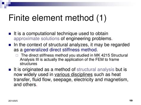 Ppt Finite Element Method Powerpoint Presentation Free Download Id