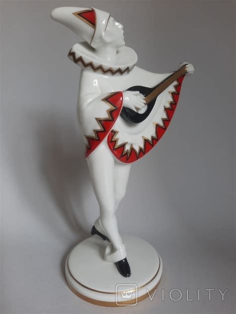 Фарфоровая статуэтка Goebel Art Deco "Менестрель" (114302582) - купити ...