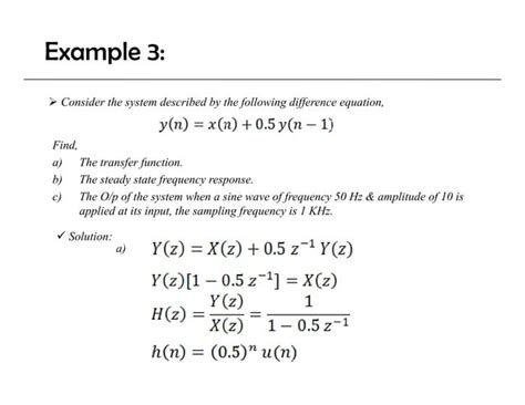 Dsp U Lec06 The Z Transform And Its Application PDF