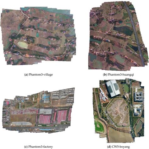 Uav Image Mosaicking Result Of The Proposed System In Real Scenes The