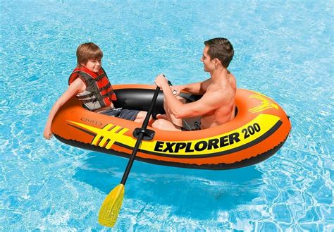 Intex Explorer 200 Boat Set In Kuwait Xcite Alghanim