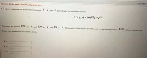 chapter 15 review question 044 a company