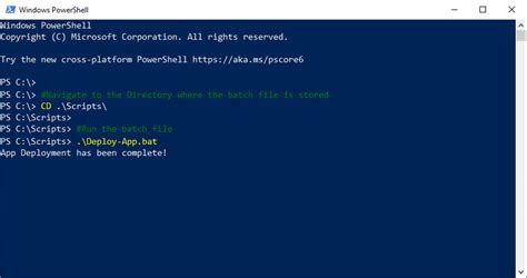 How To Run A Batch File From A Powershell Script Sharepoint Diary