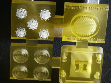 3d Microprinting Samples Horizon Microtechnologies Gmbh