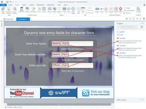 Character Limit For Dynamic Text Entry Fields In Storyline