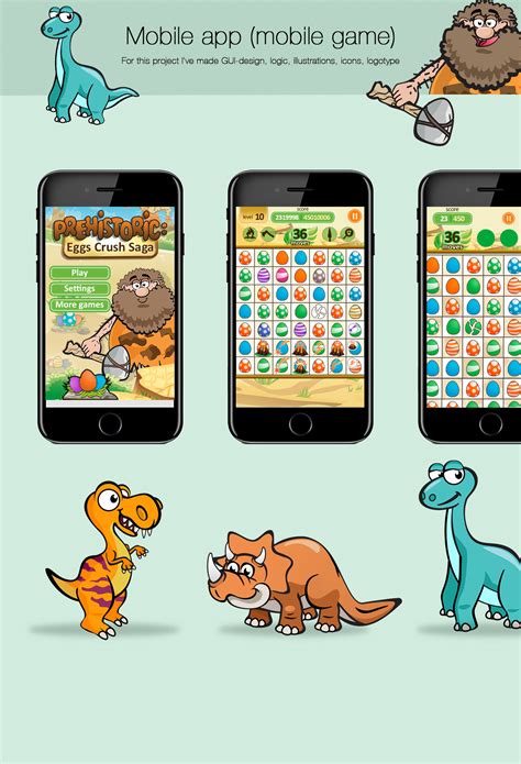 Design UI Kit And Illustrations For The Mobile Game On Behance
