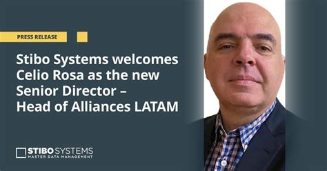 Juan Diego Ruiz Giraldo On Linkedin Stibo Systems Welcomes New Senior Director Head Of