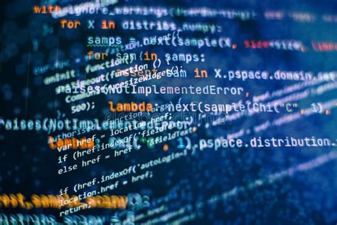 Seo Optimization Modern Tech Php Syntax Highlighted Writing Programming Functions On Laptop