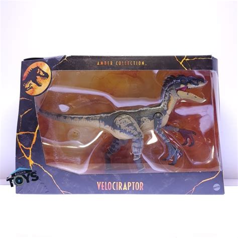 Jurassic World Toys Amber Collection Velociraptor Shopee Philippines