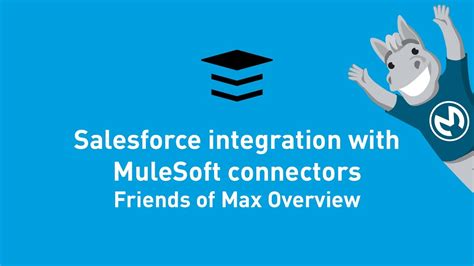 Salesforce Integration With Mulesoft Connectors Friends Of Max Overview Youtube