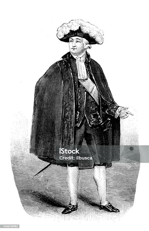 Antique Image Three Estates Of The French Revolution Noble Stock