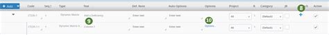 Dynamic Matrix Calculations Formulas Overview FTQ
