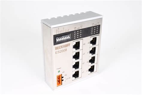 Preview Beckhoff Es2008 0000 Ethernet Switch