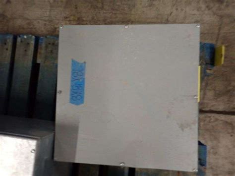 Lot Of Empty Control Panel Enclosures Yellow Tag Auctions
