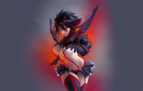 Ryuko Matoi Wallpaper Desktop Kill La Kill For Desktop Ryuko Matoi Artwork