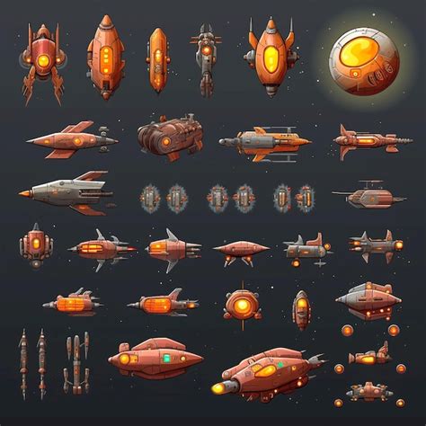 Sprite Sheet Spaceship Images Free Download On Freepik