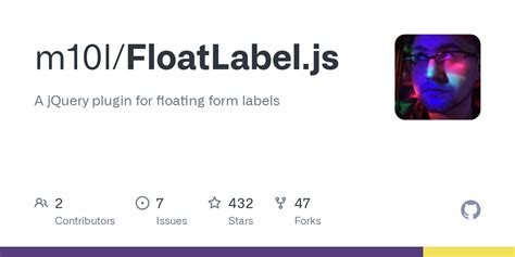 github m10l floatlabel js a jquery plugin for floating form labels