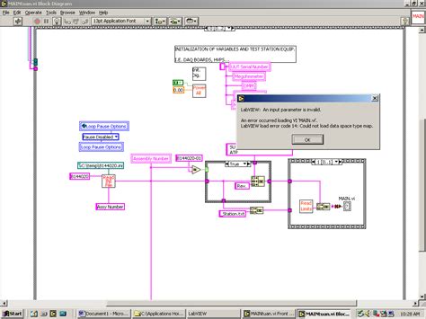 Solved Ideas To Restructure Program Without Popups Labview 70 Ni